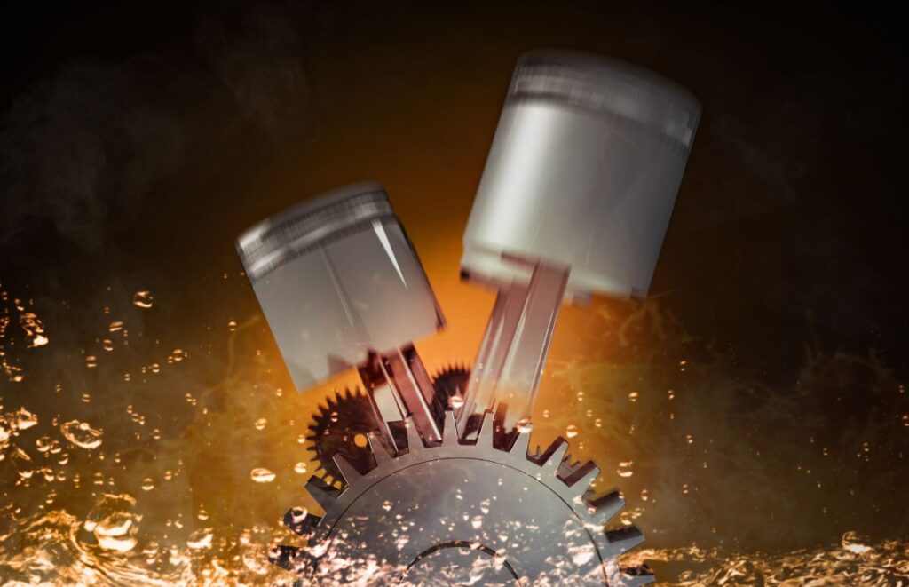 Fine Metal Particles in Engine Oil